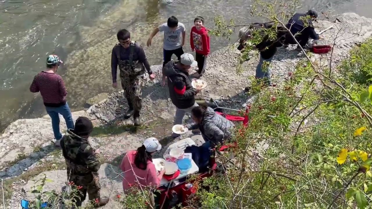 Salmon Fishing Ganaraska River Port Hope September 17, 2022 - YouTube