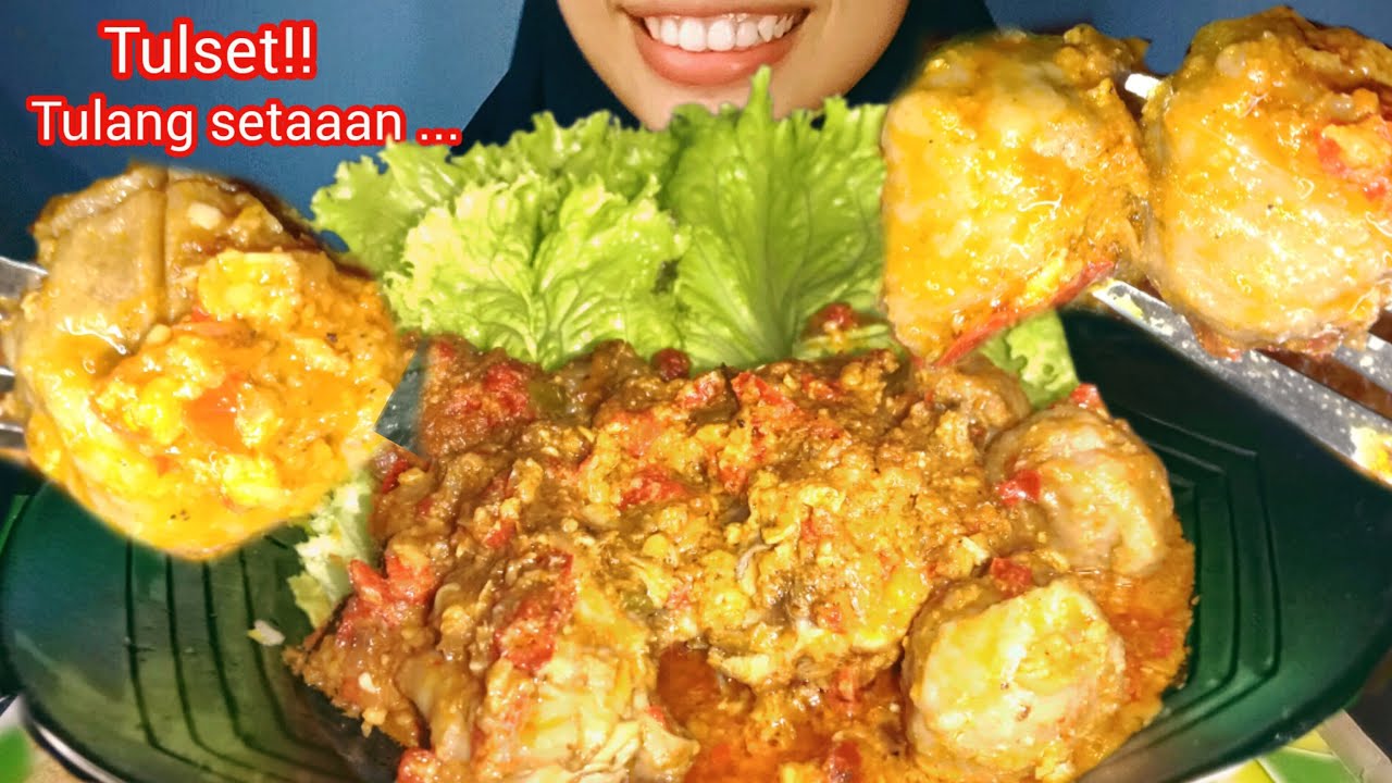 MUKBANG TULSET!! TULANG SETAN + PENTOL - YouTube