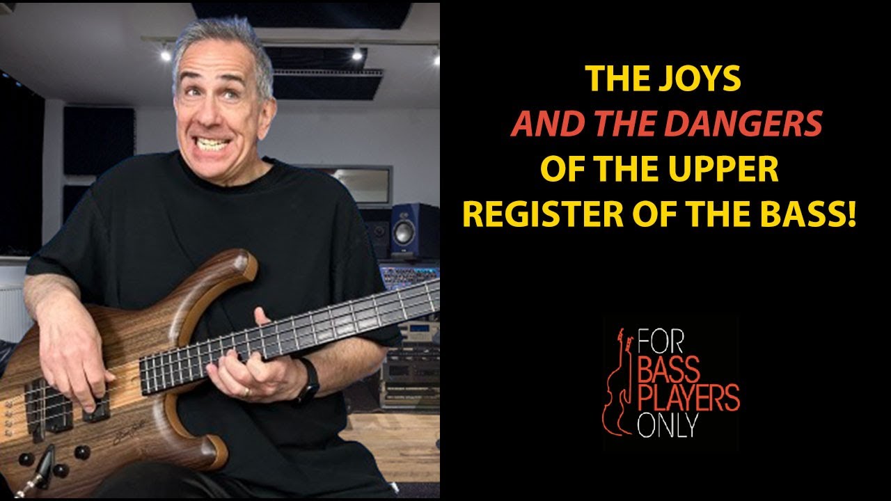 The joys (and dangers) of the upper register of the bass - YouTube