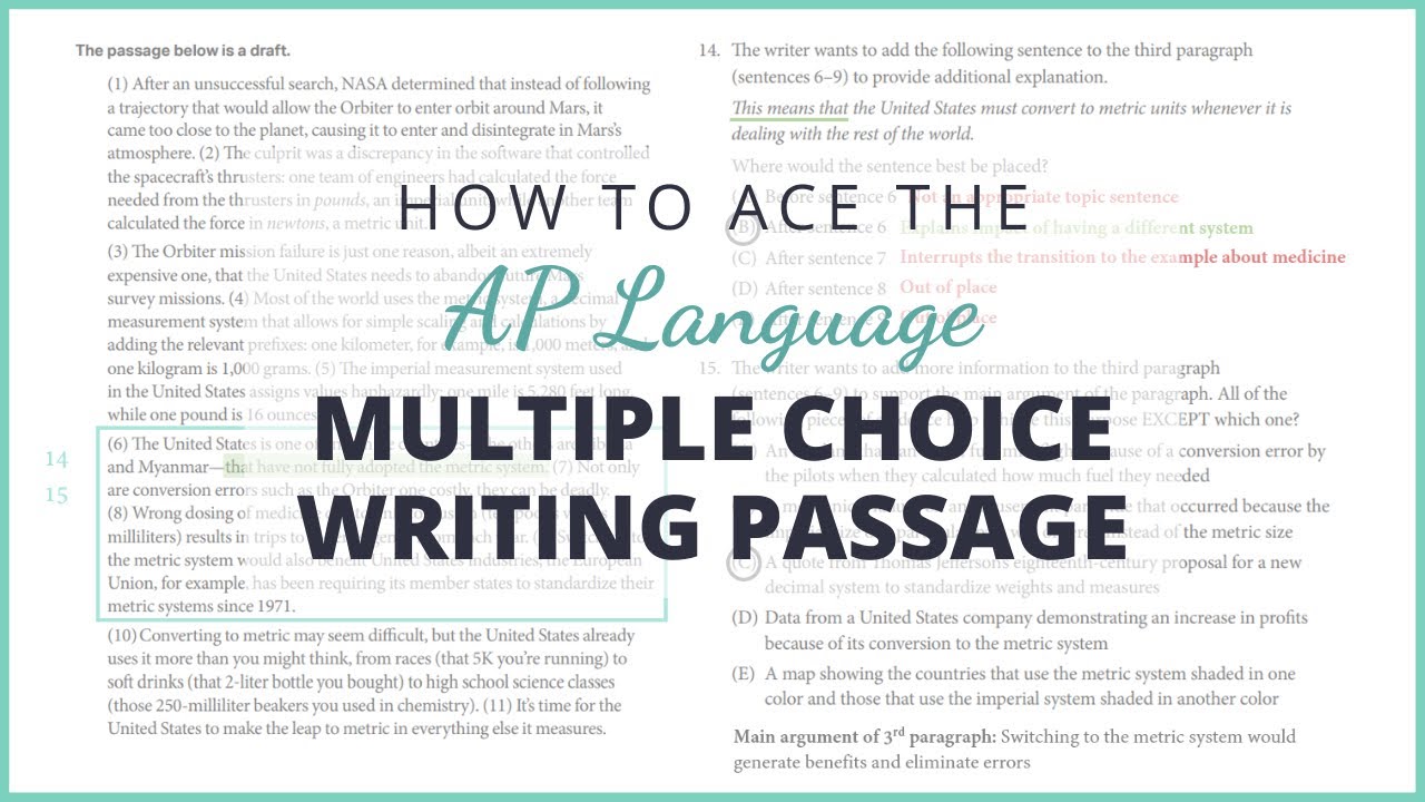 Ace The AP Lang Multiple Choice Writing Passage Annotations Answer ace-the-ap-lang-multiple-choice-writing-passage-annotations-answer