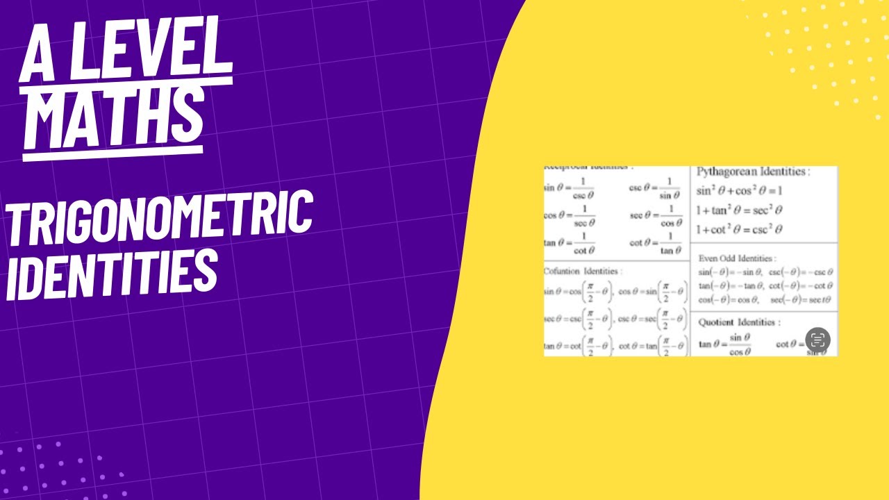Trigonometric Identities Exam Questions- A Level Physics - YouTube