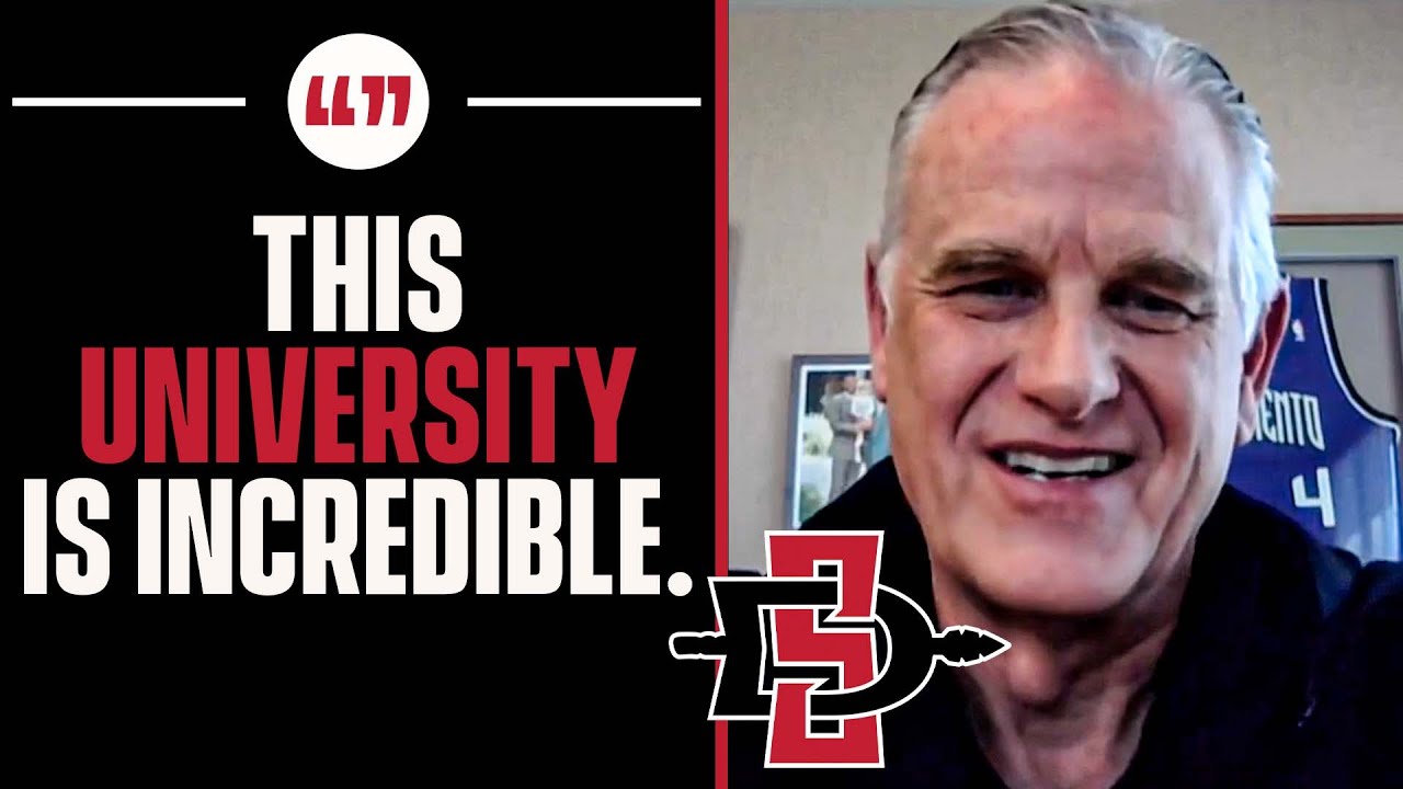 Brian Dutcher COMPARES His Time Coaching At San Diego State & Michigan ...