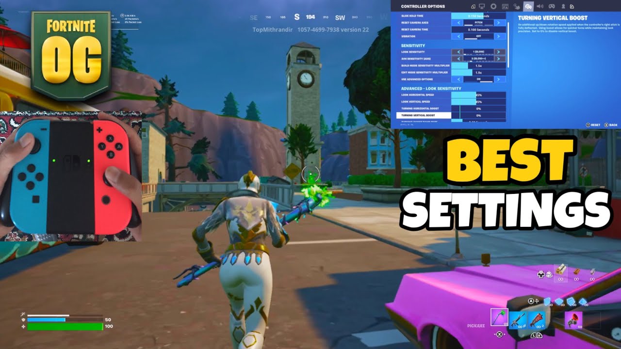 Nintendo Switch OG Fortnite Handcam Gameplay + BEST SWITCH SETTINGS ...