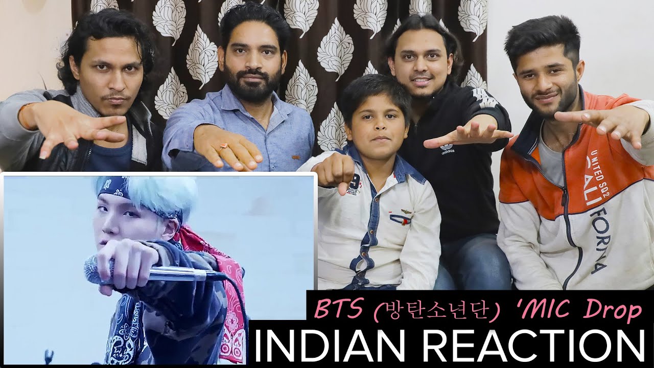 indian reaction to bts mic drop Song - YouTube