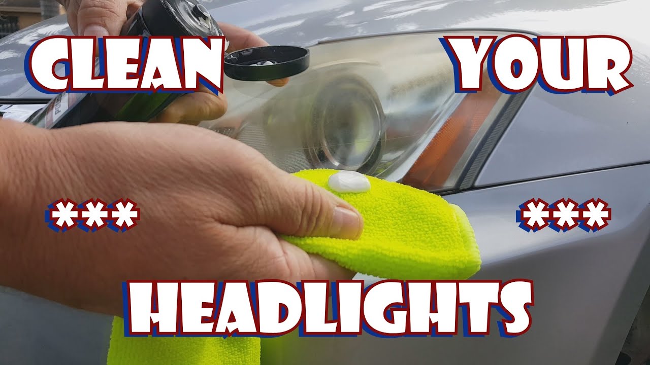 Clean your Head Lights - YouTube