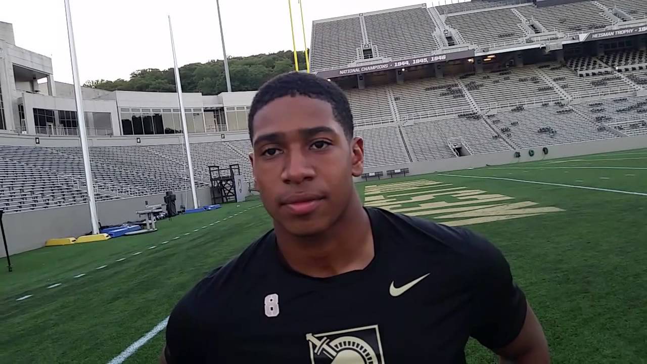 Meet Army's #8 JR DB Tevin Long - YouTube
