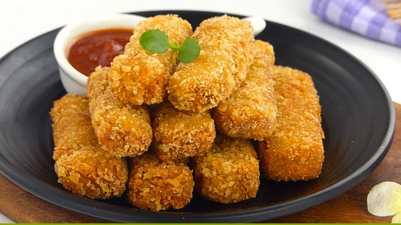 Egg Finger Recipe by Cooking Mate | Quick and Easy Snack Idea | Evening ...