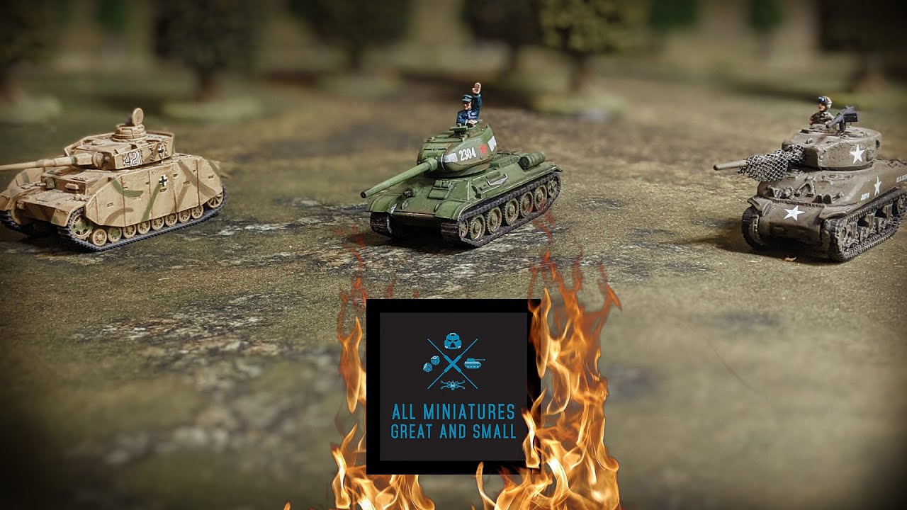 Flames of War - Medium Tank showdown! M4 Sherman vs. T-34 vs. Panzer IV ...