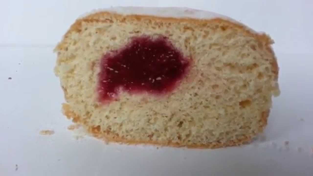 Berliner with Vanilla and Raspberry Filling - YouTube