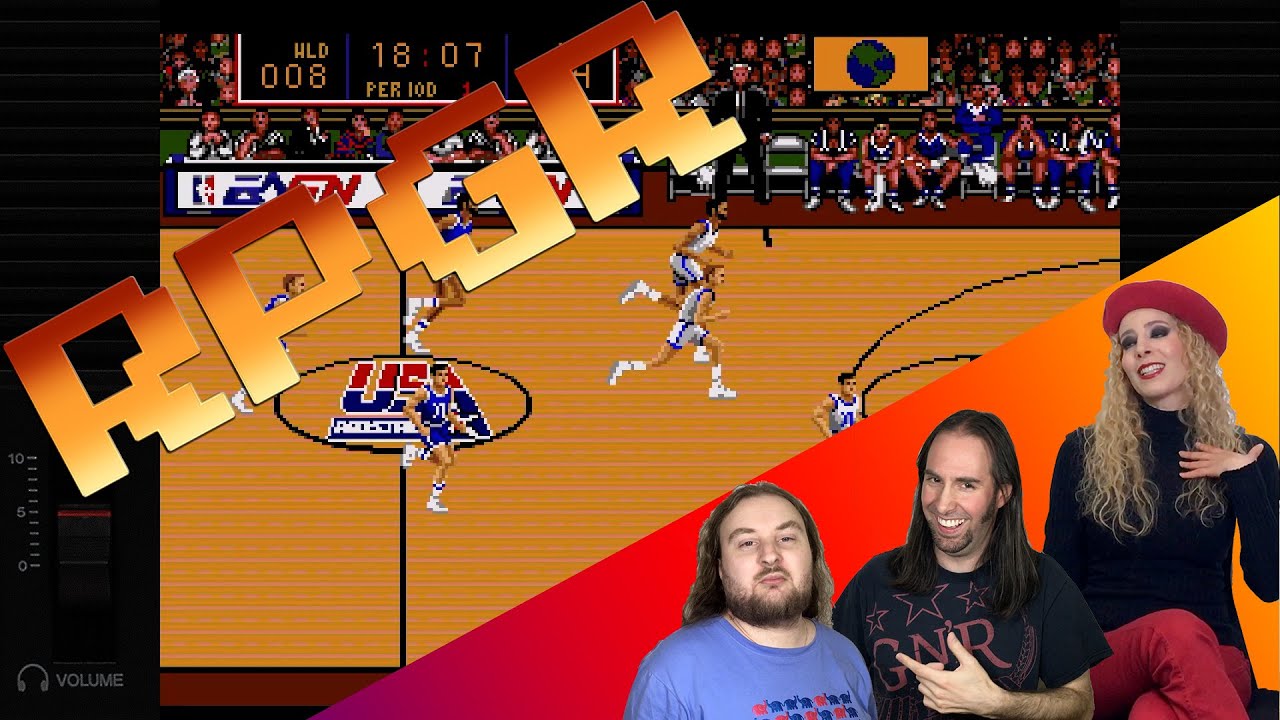 RPGR: Team USA Basketball - Sega Genesis / Mega Drive (Reaction ...