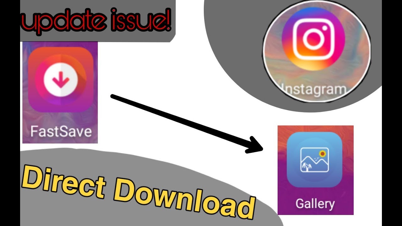 Fast save Instagram update issue fixed | how to direct download ...