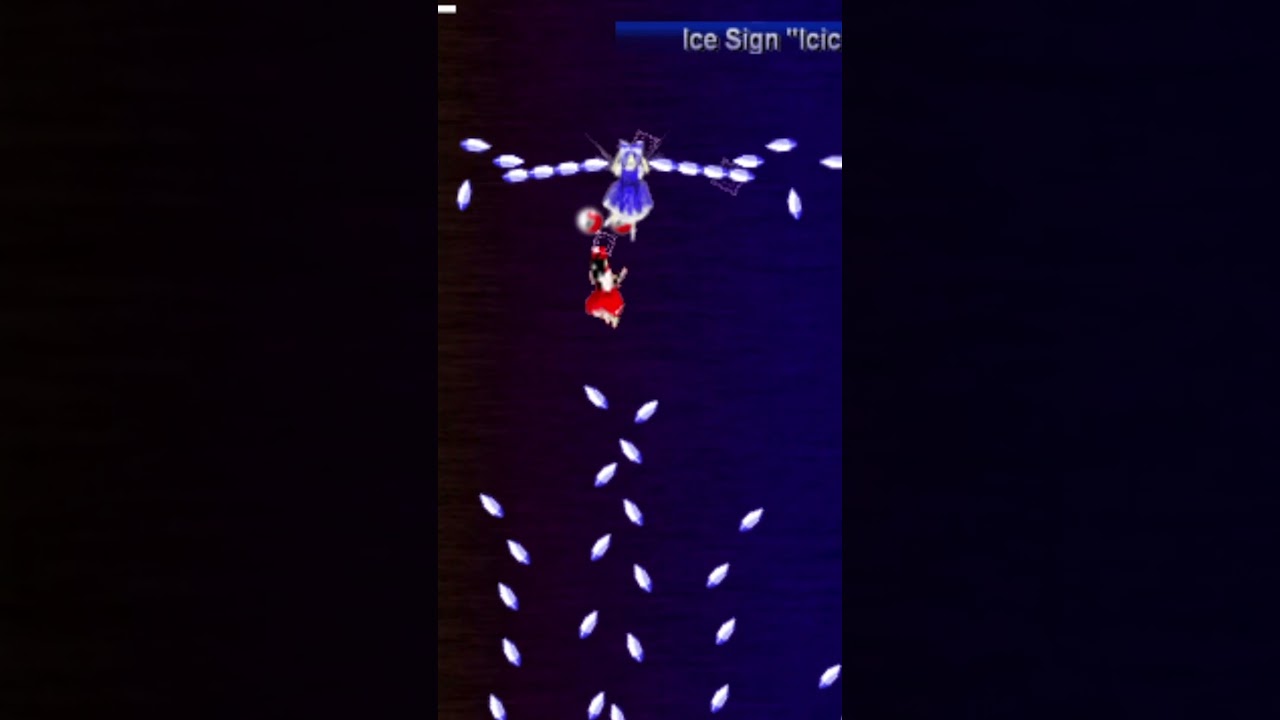 Touhou Blindspot Showcase #4 - Icicle fall easy - YouTube