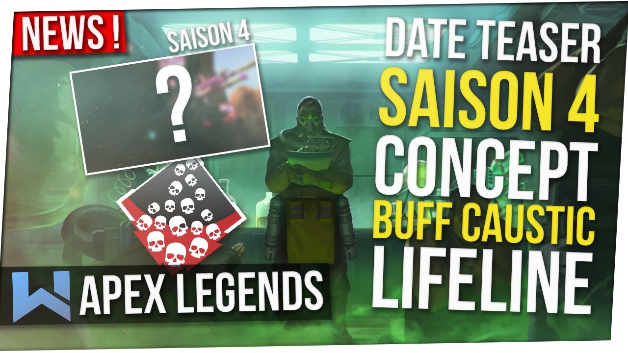 News Apex : Date Teaser Saison 4, Concept de Badges, Buff Lifeline ...