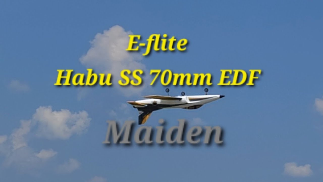 E-flite® Habu SS 70mm EDF - YouTube