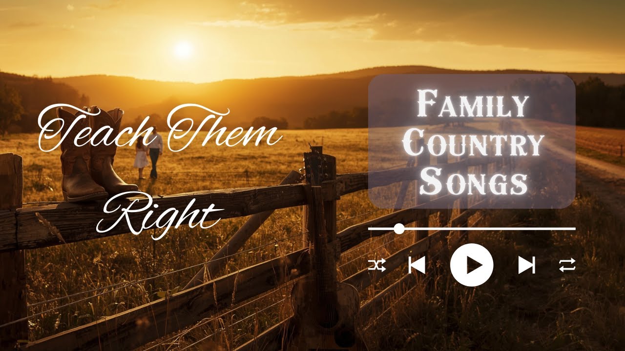 Country Music That Feels Like Home 🏡 Teach Them Right | 1h02m of Love ...
