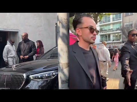 Kanye West & Bianca Censori Spotted in Mexico City Before the Concert