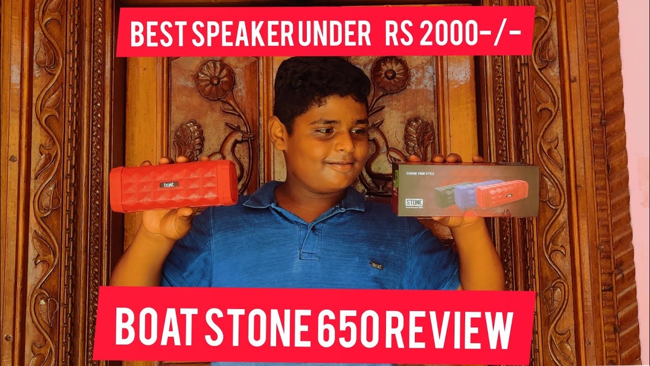 BOAT STONE 650 BLUETOOTH SPEAKER 🔊#BOATSPEAKER #BOATSTONE650 - YouTube
