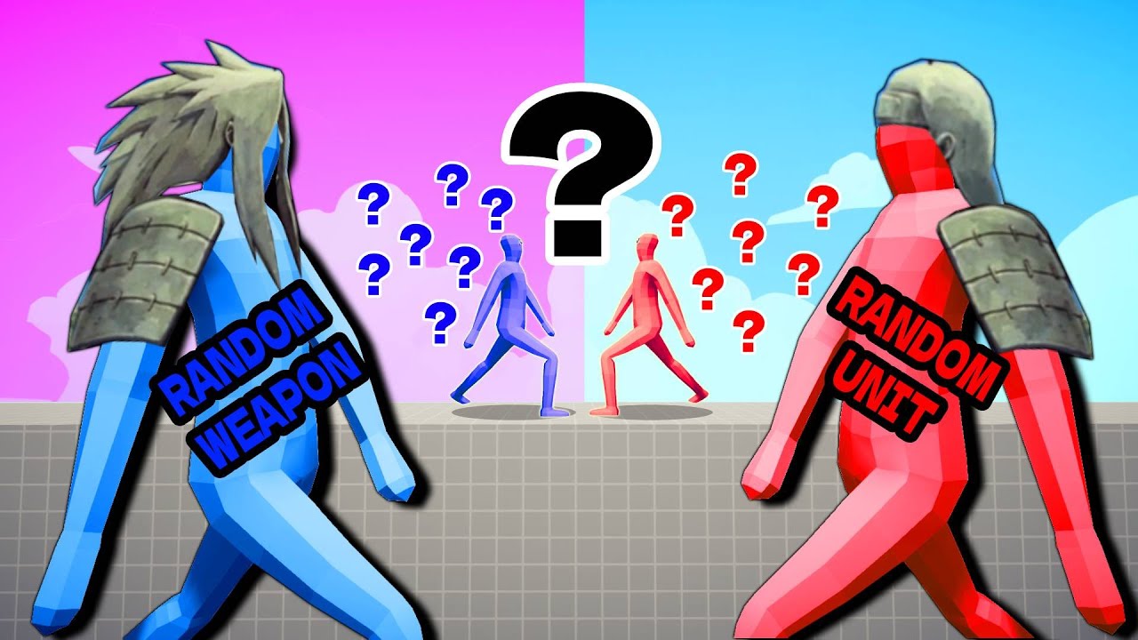RANDOM BATTLES - RANDOM UNIT vs RANDOM WEAPON | TABS - Totally Accurate ...