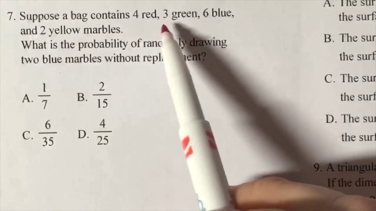 Probability Marbles #7 - YouTube