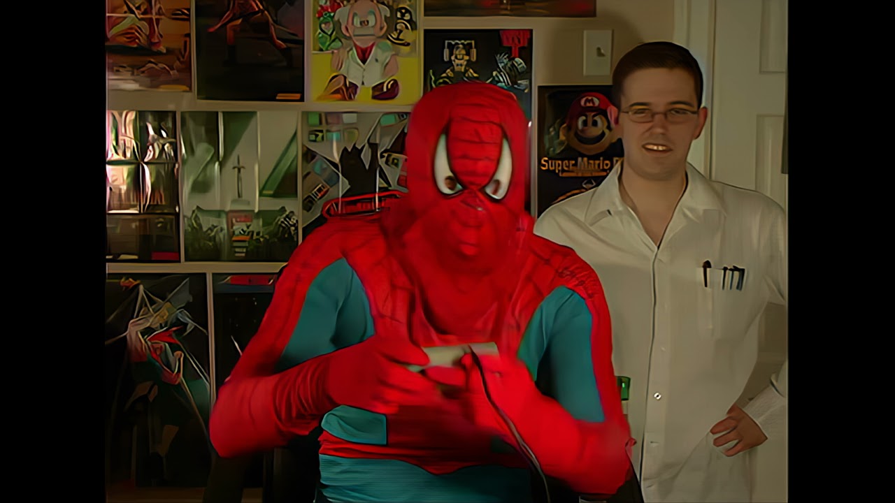 Angry Video Game Nerd: Spider-Man HD (4k) - YouTube