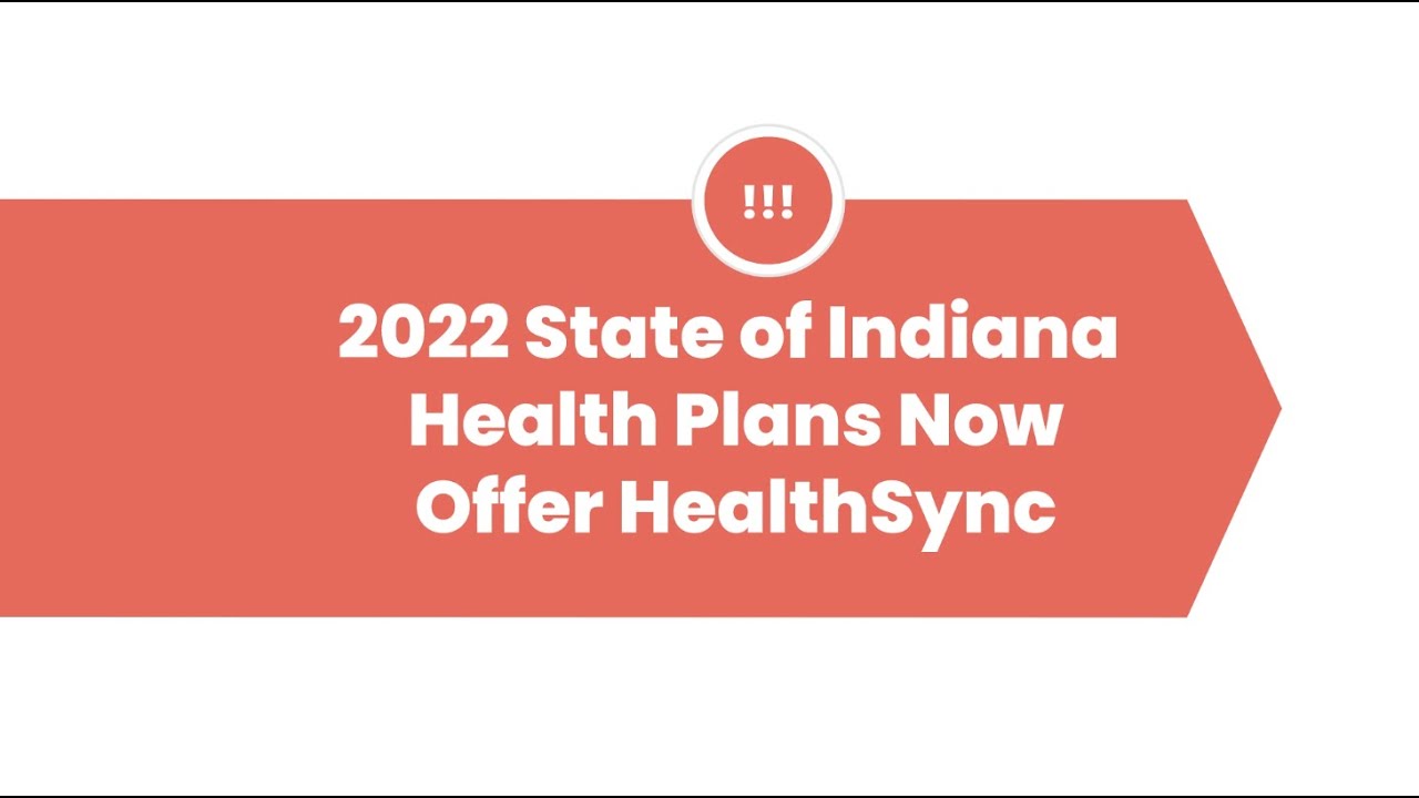 2022 State of Indiana Health Plans Now Offer HealthSync - YouTube