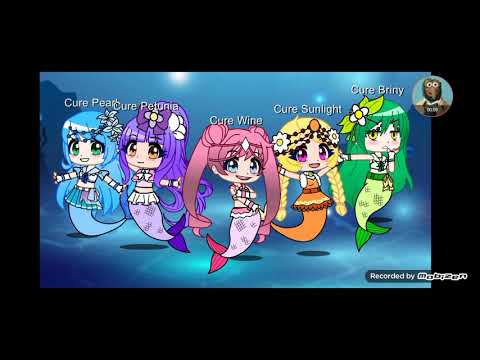 I made Island Mermaids Precure in Gacha Club - YouTube