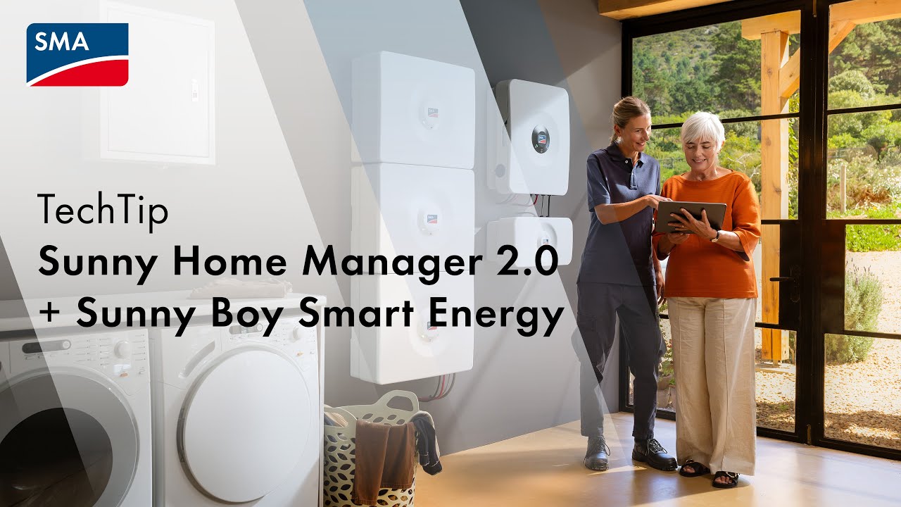 TechTip: Anschluss des Sunny Home Managers 2.0 an den Sunny Boy Smart ...