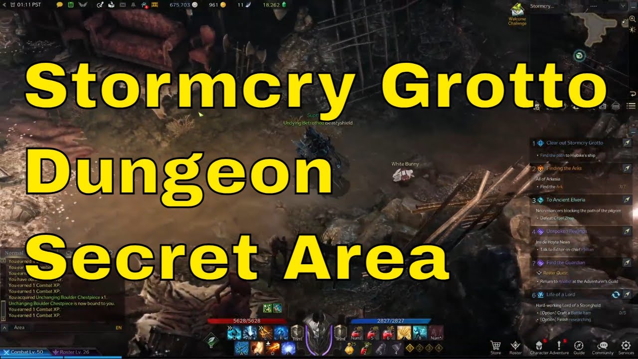 🌱 Lost Ark | How to access Stormcry Grotto Dungeon Mokoko Seeds Secret ...