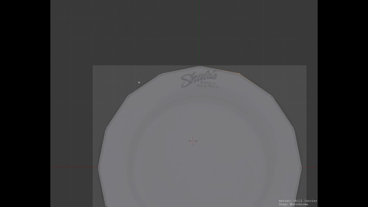 Plate Model (Blender) - YouTube