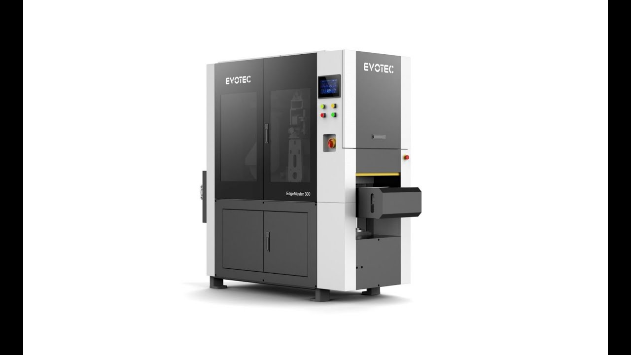 EVOTEC 300 Compact Deburring edge rounding Machine - YouTube
