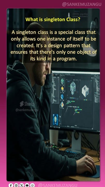 Singleton Class In C++ Tamil #CPlusPlus #SingletonPattern #TamilProgramming #ProgrammingTips ...