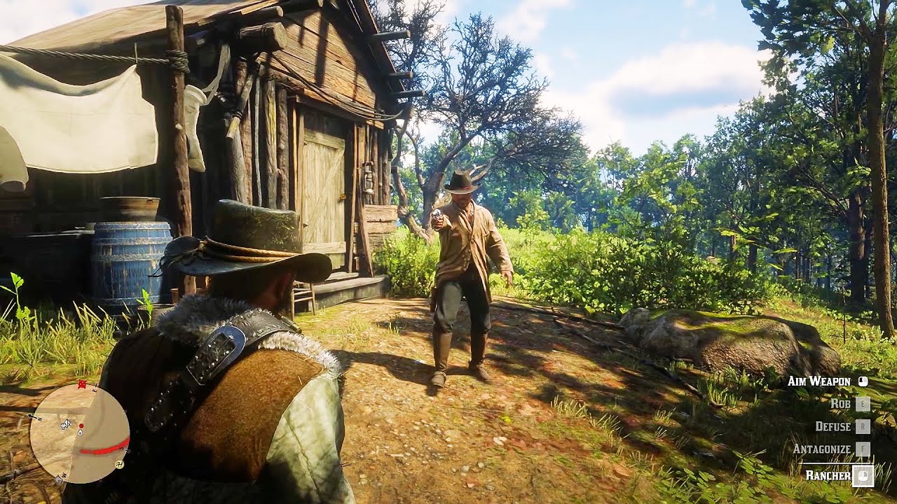 Rdr2 - This NPC caught Arthur red handed while looting his house - YouTube