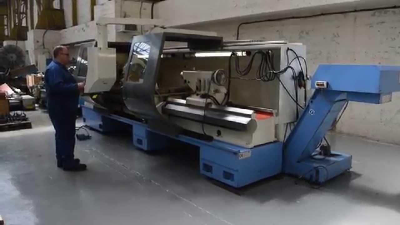 Emcomat E360 CNC Lathe x 3000mm - YouTube