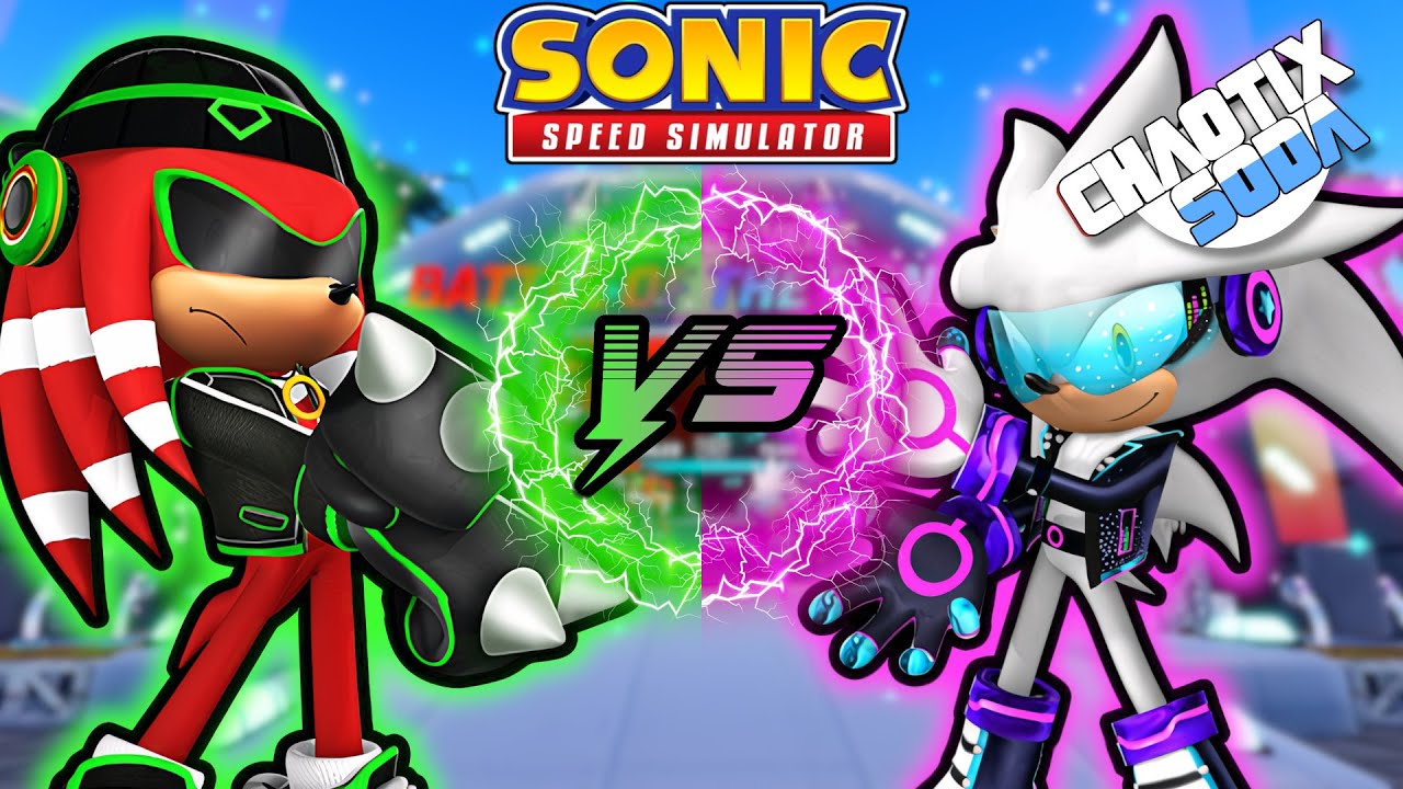 Unlocking DJ Knuckles & Rockstar Silver in Sonic Speed Simulator (VS ...