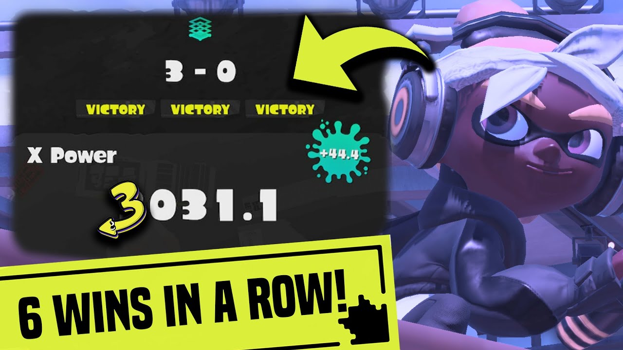 X Power 3000 In The Best Region Of Splatoon 3 YouTube