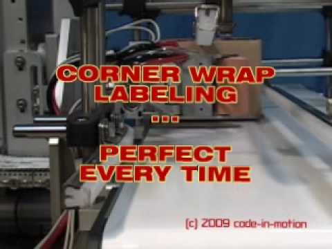 Corner Wrap Labeling with Label Inspection and Verification - YouTube