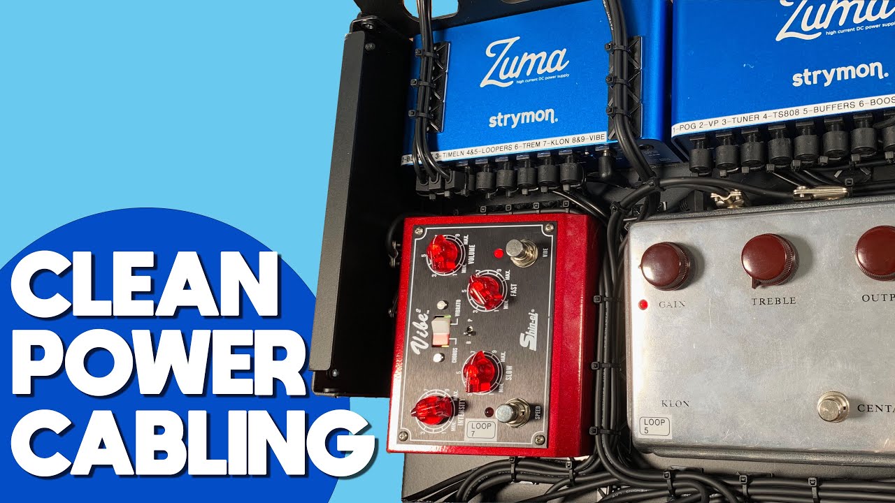 The SECRET to Neat Power Cabling - YouTube