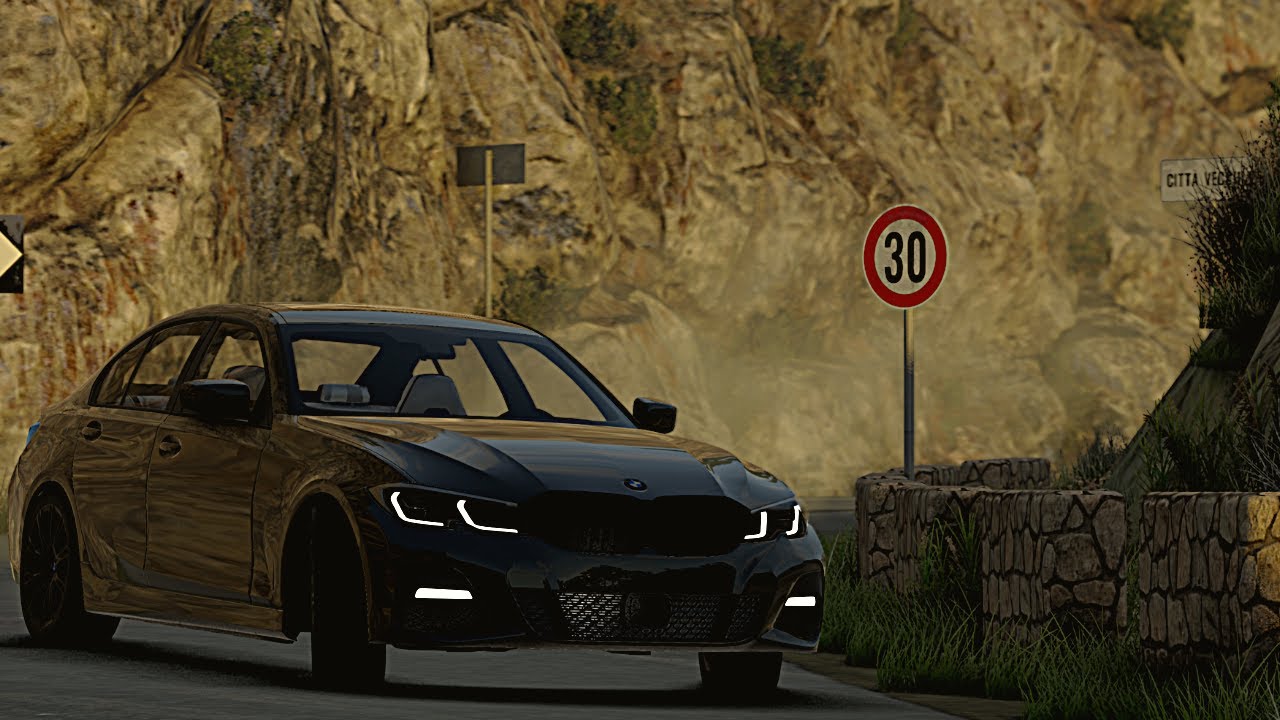 Epic BMW G20 HIGH SPEED Drifting [ BeamNG Drive] Steering Wheel ...