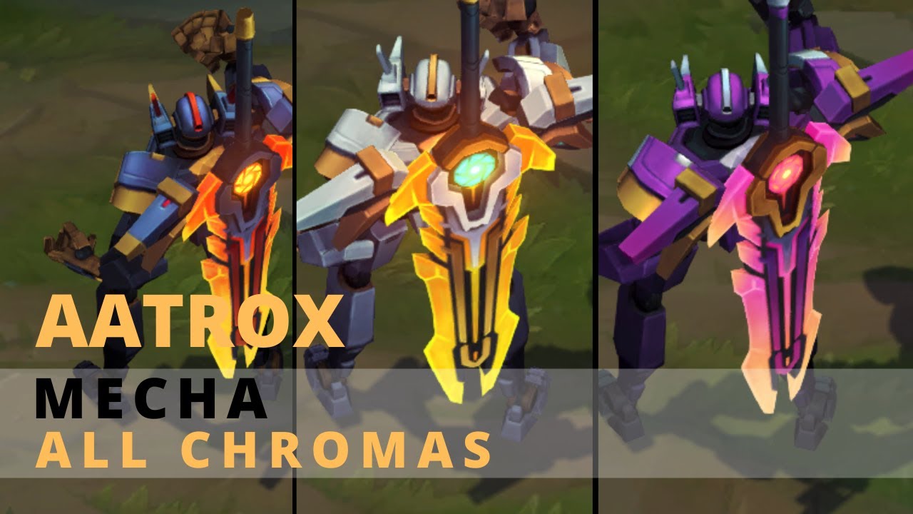 Mecha Aatrox In Game