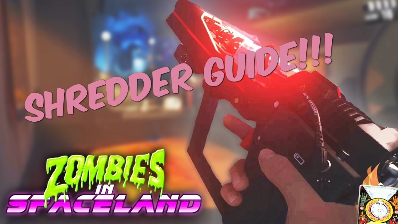 Call of Duty®: Infinite Warfare zombies SHREDDER Guide!!! - YouTube