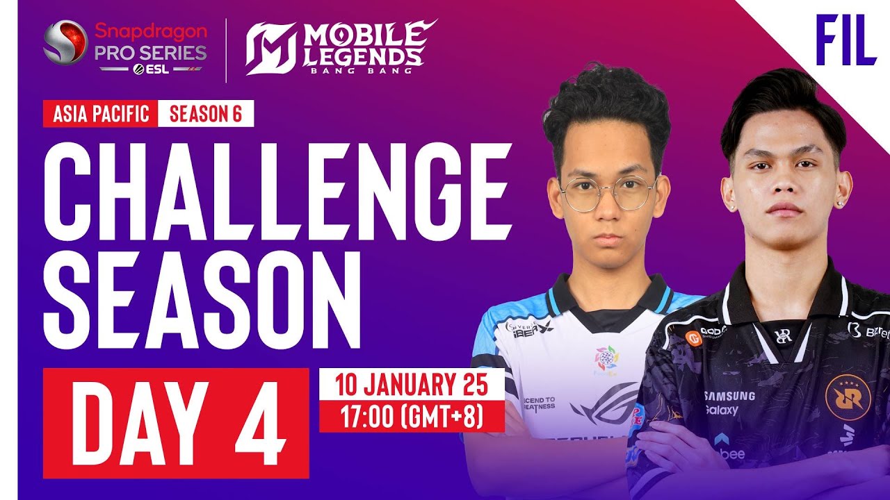 🔴 [FIL] AP Mobile Legends: Bang Bang | Snapdragon Mobile Challenge Season | Season 6 | Day 4 ...