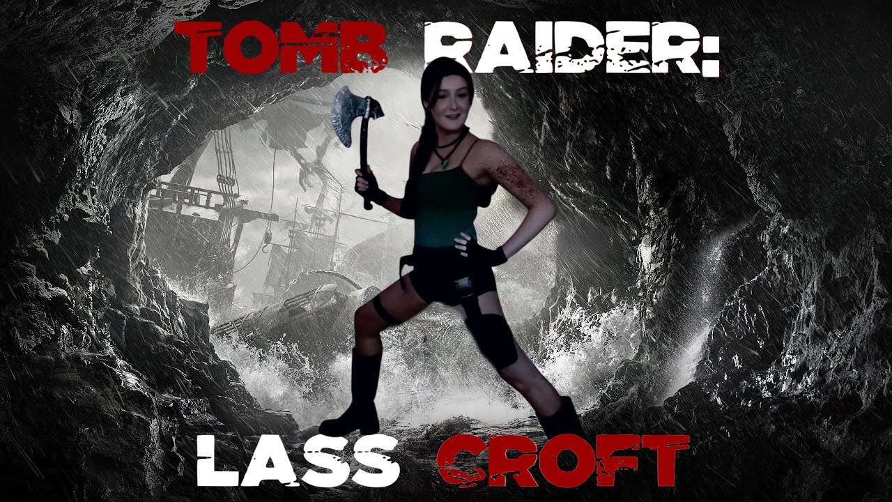 watch lass play tomb raider as lara croft (LAST DAY) - YouTube
