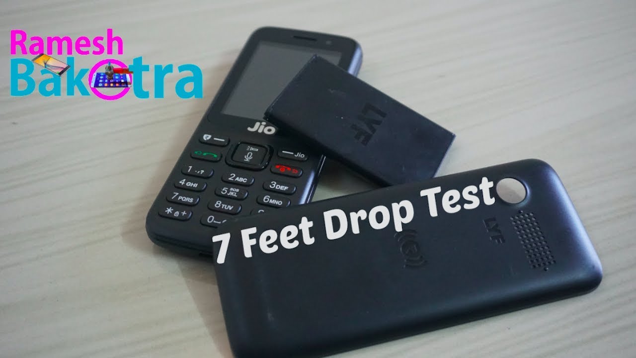 Jio Phone Drop Test - YouTube