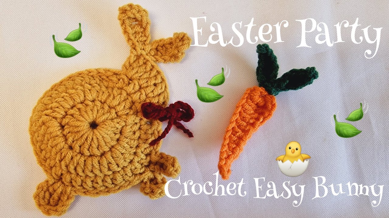 How to crochet bunny step by step tutorial for beginners - YouTube