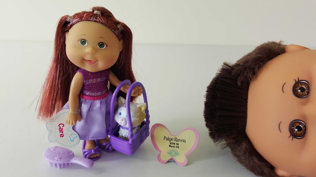 Lil Sprouts Paige Unboxing Review Cabbage Patch Kids - YouTube