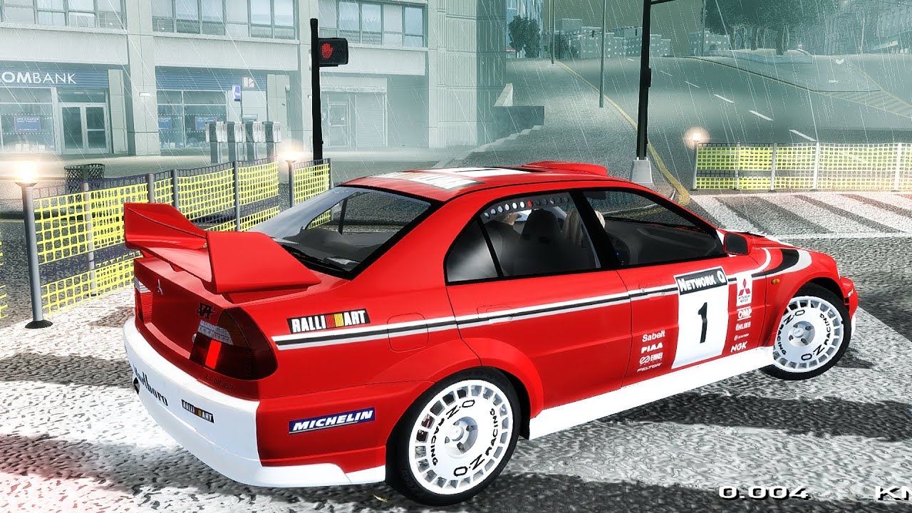 Mitsubishi evo VI Rally 2000 Worlds Best Mitsubishi WRC NYC Paris - YouTube