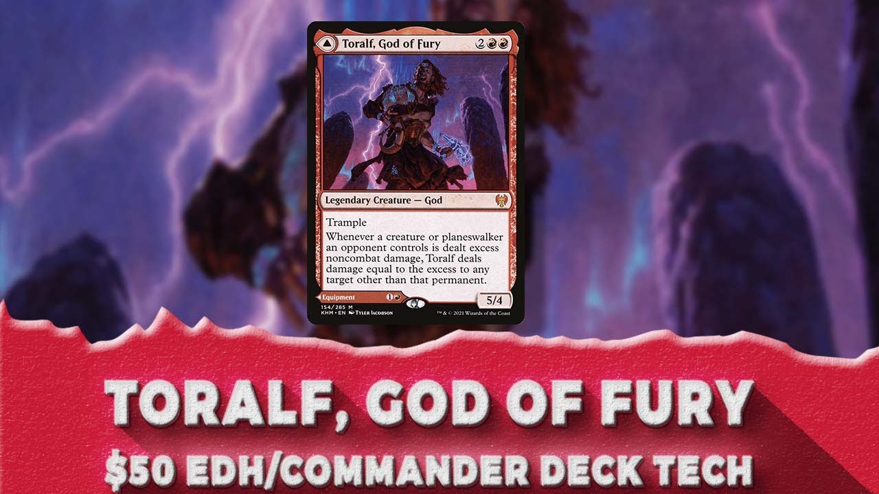 Toralf, God of Fury | Brewing with $50 | Commander Deck Tech | EDH ...