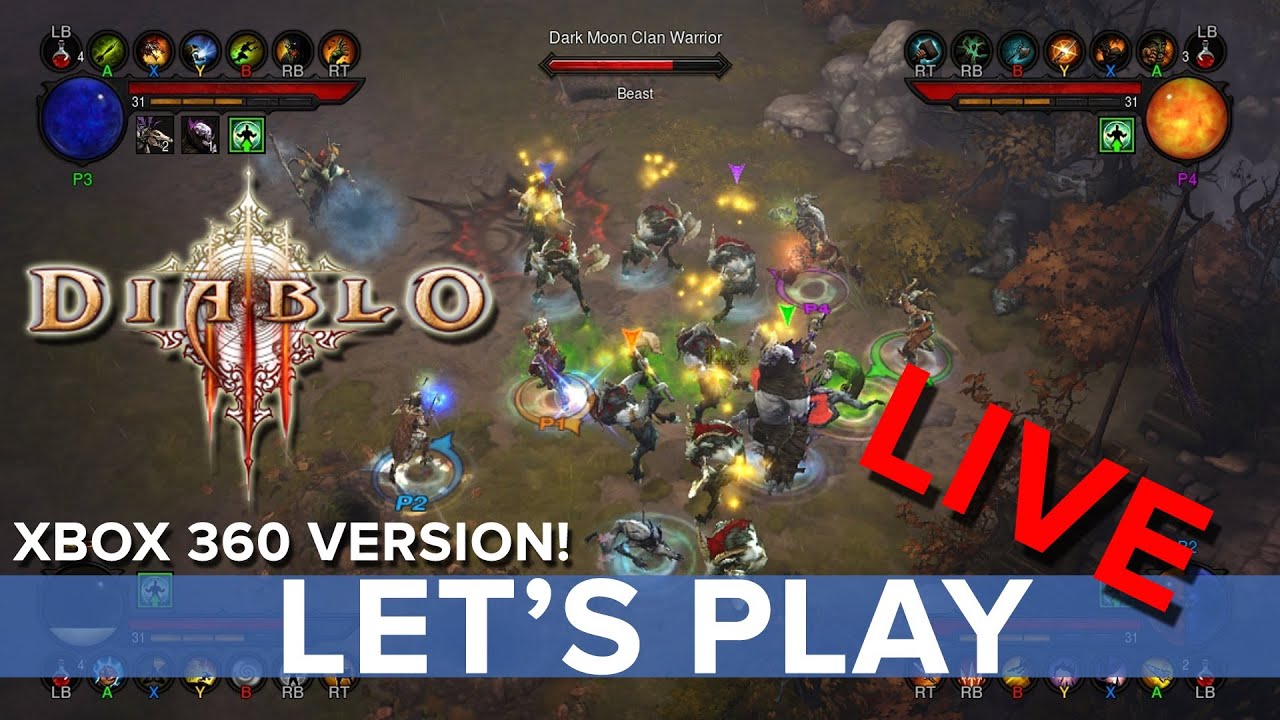 Diablo 3 (Xbox 360 Version) - Let's Play LIVE - Eurogamer - YouTube