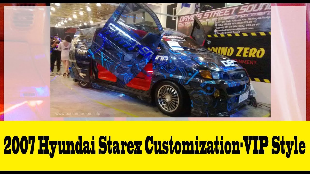 Customized 2007 Hyundai Starex VIPstyle - YouTube