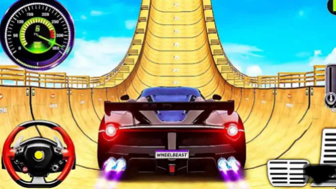 Extreme Mega Ramp Car Racing - GT Ramp Car Games & Car Stunt Racing ...